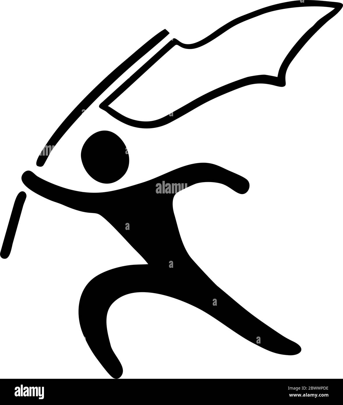 Defeat symbol Black and White Stock Photos & Images - Alamy