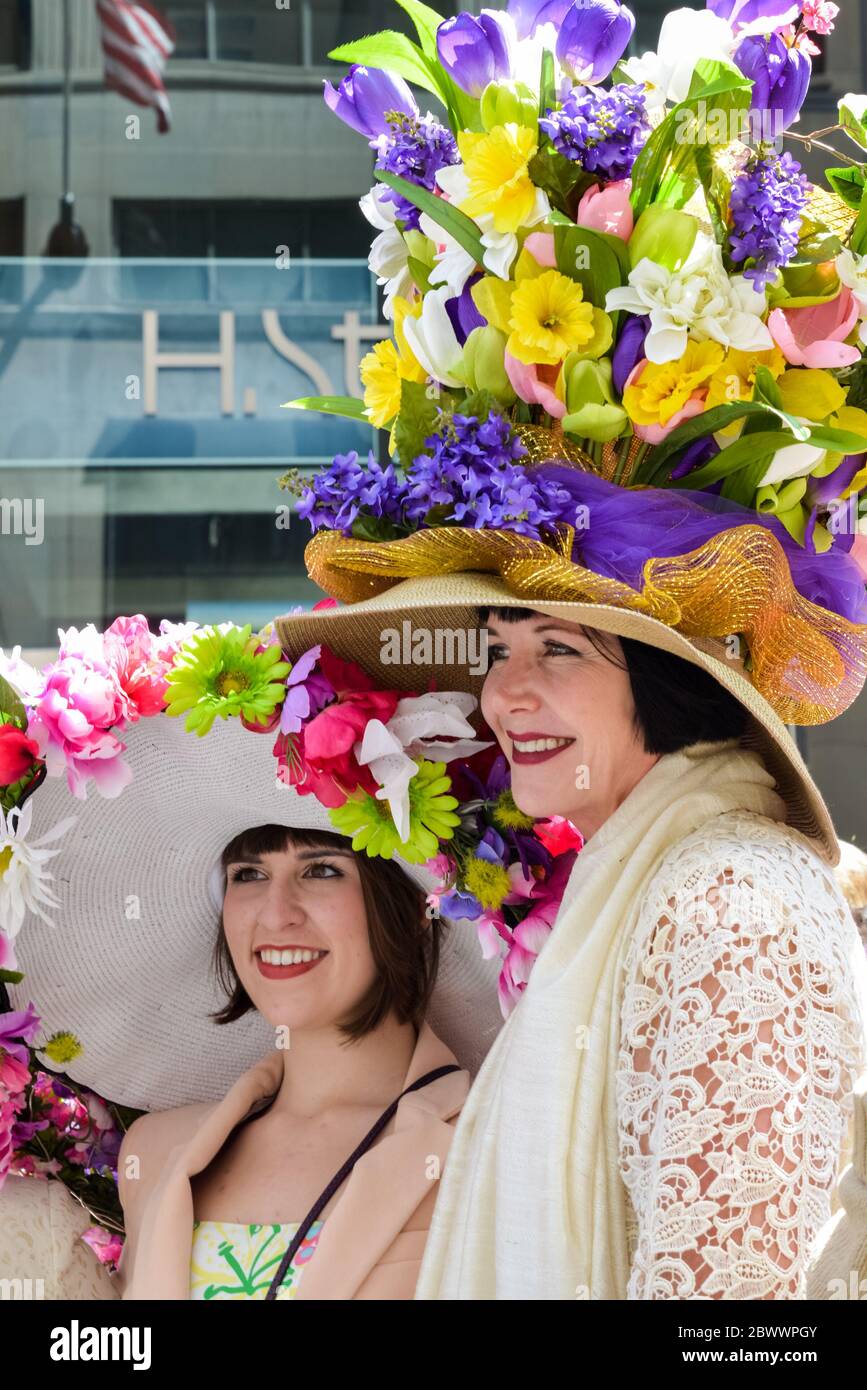 NYC Easter Parade Stock Photo - Alamy