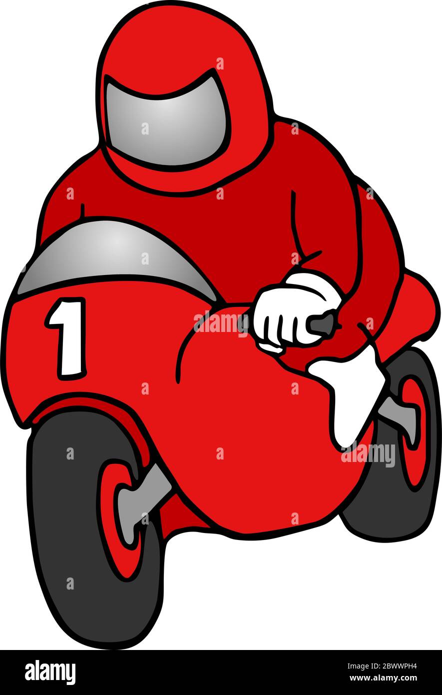 Motorcycle vectors hi-res stock photography and images - Alamy