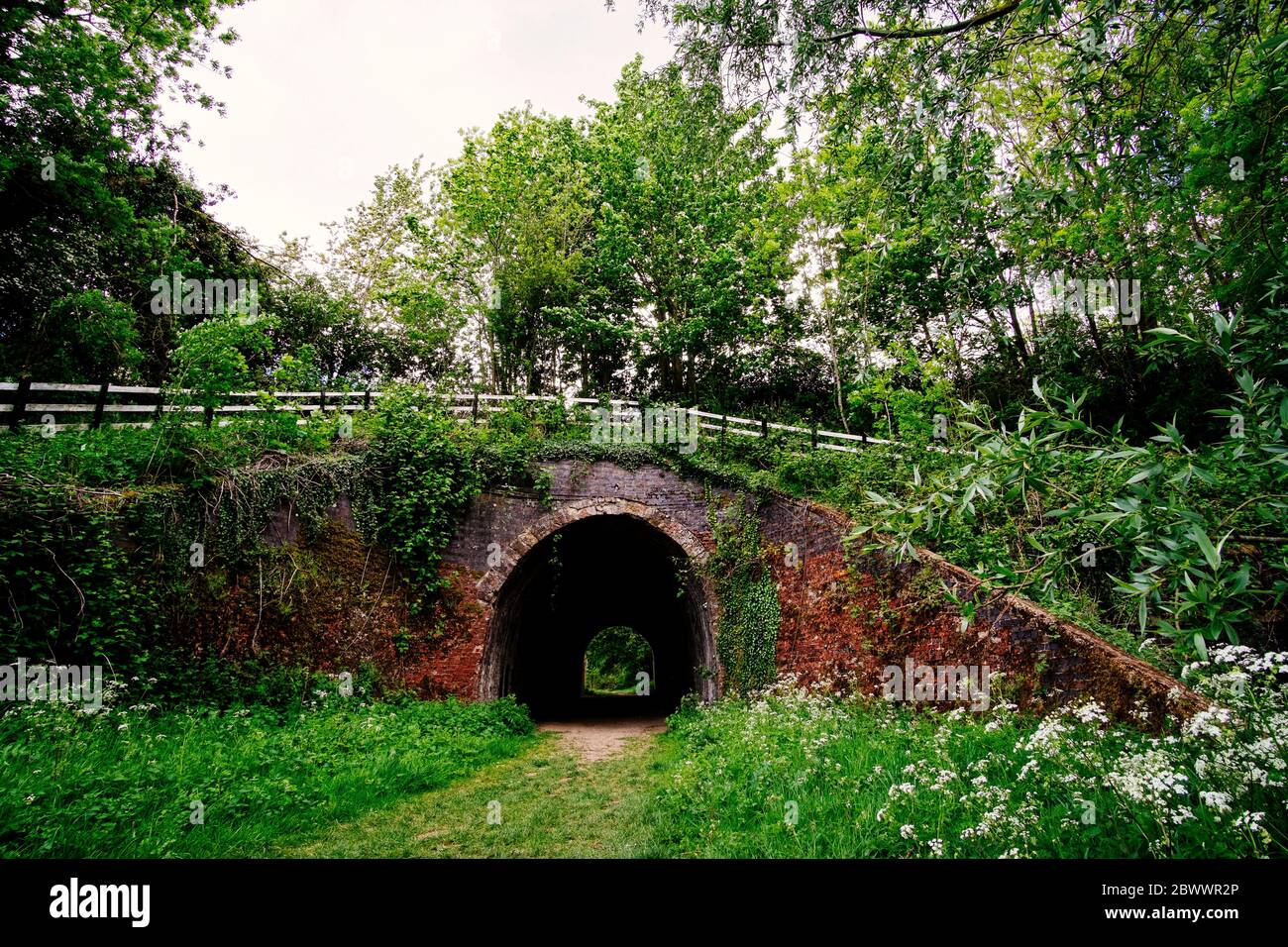 Tunnels under the canal and railway lines in Bugbrooke ...