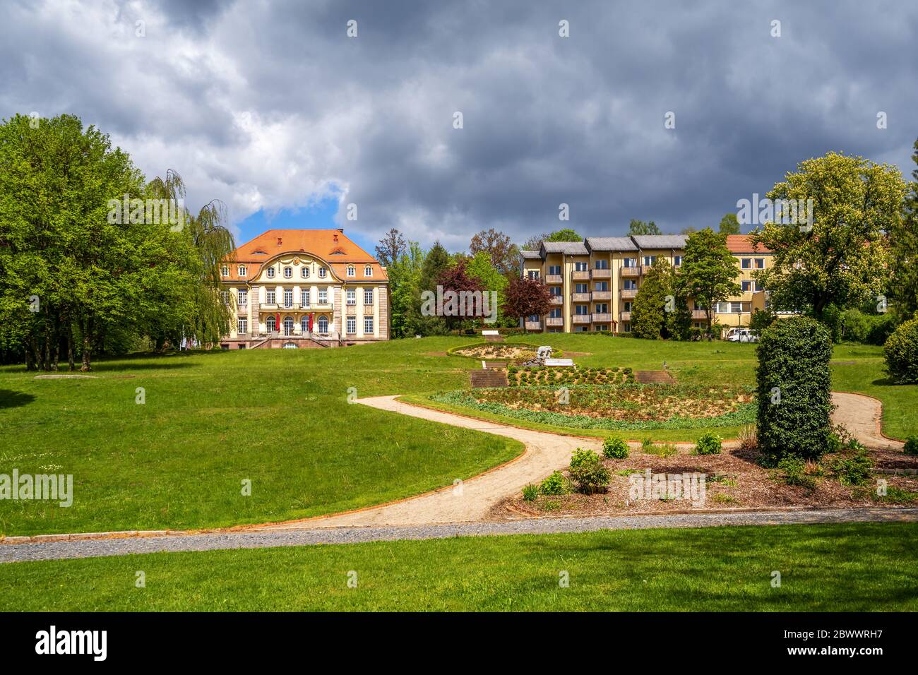 Historical castle of Gersfeld Rhön, Germany Stock Photo - Alamy