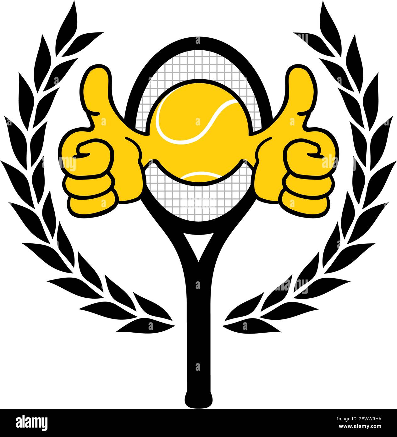 tennis winner symbol Stock Vector Image & Art - Alamy