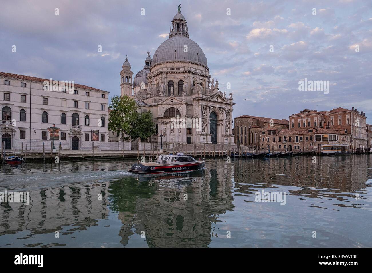 VENICE, ITALY - JUNE: Carabinieri patrolling Venice on June 02, 2020 in ...