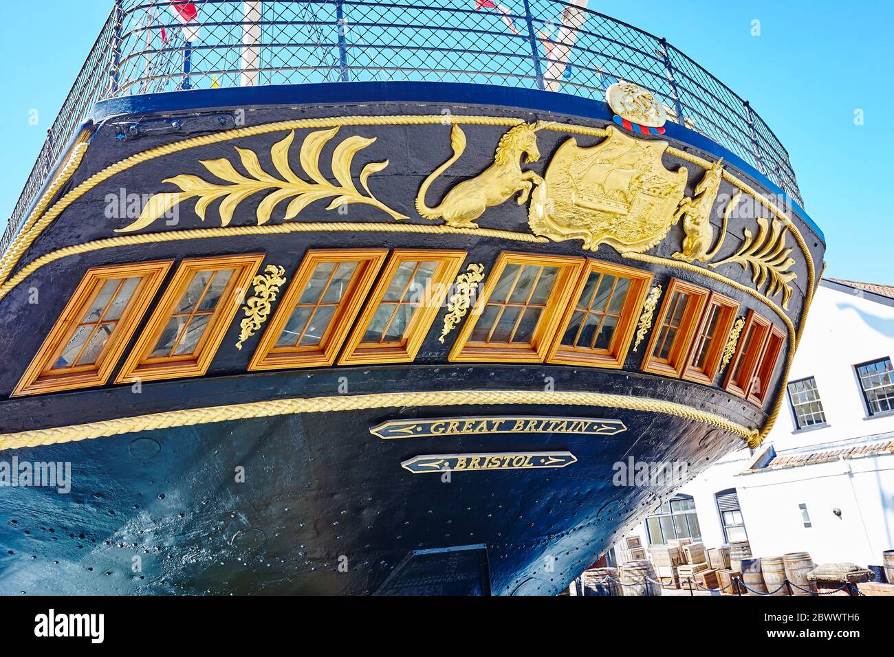 SS Great Britain in Bristol, England UK Stock Photo - Alamy