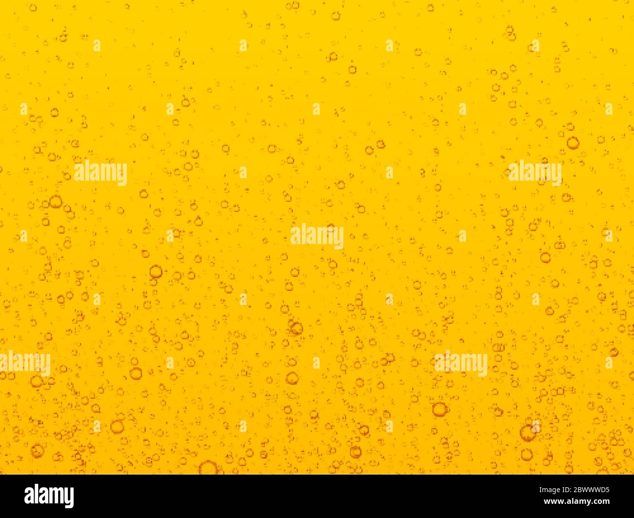 Lager beer with bubbles vector background. Cold carbonated drink ...
