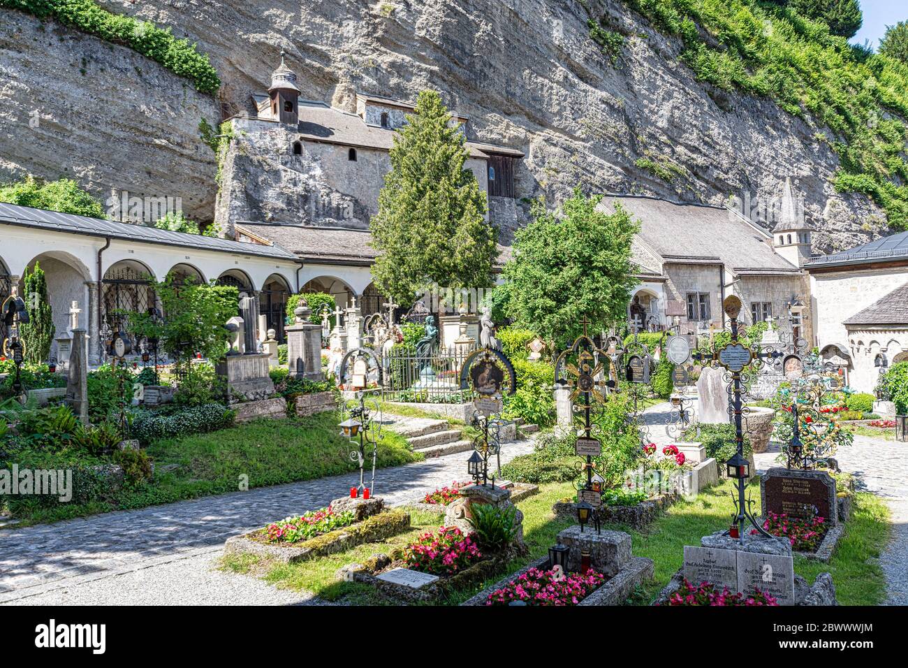 Saint Peter's Cemetery - With its unique setting, the cemetery of St ...