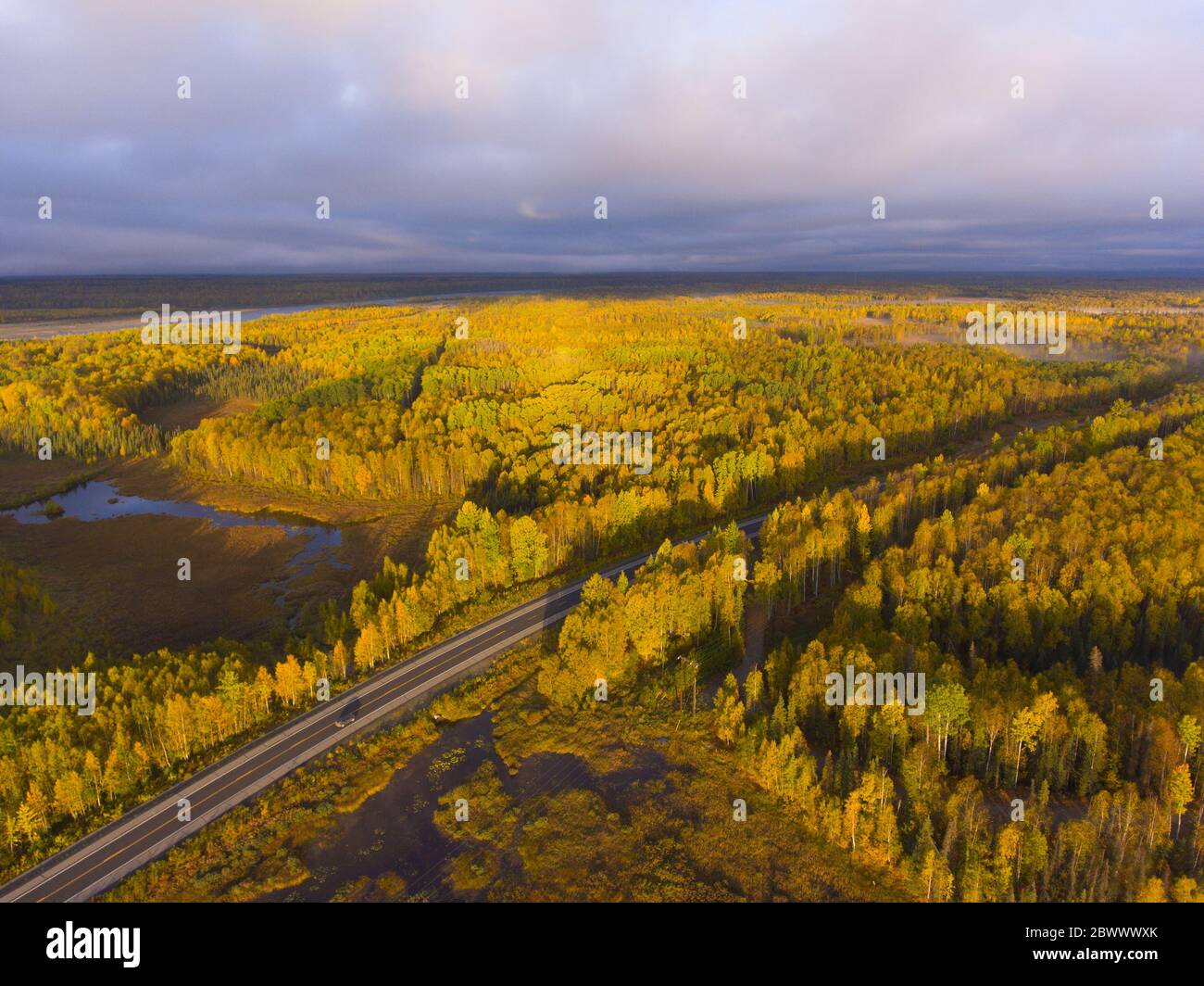 Alaska Autumn Landscape High Resolution Stock Photography and Images ...