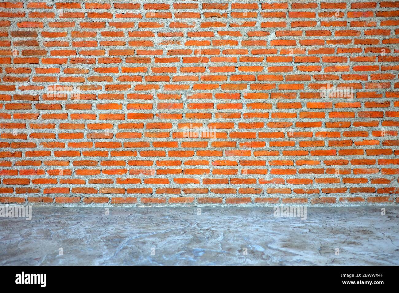 Abstract Red Brick Room Texture Background Stock Photo - Alamy