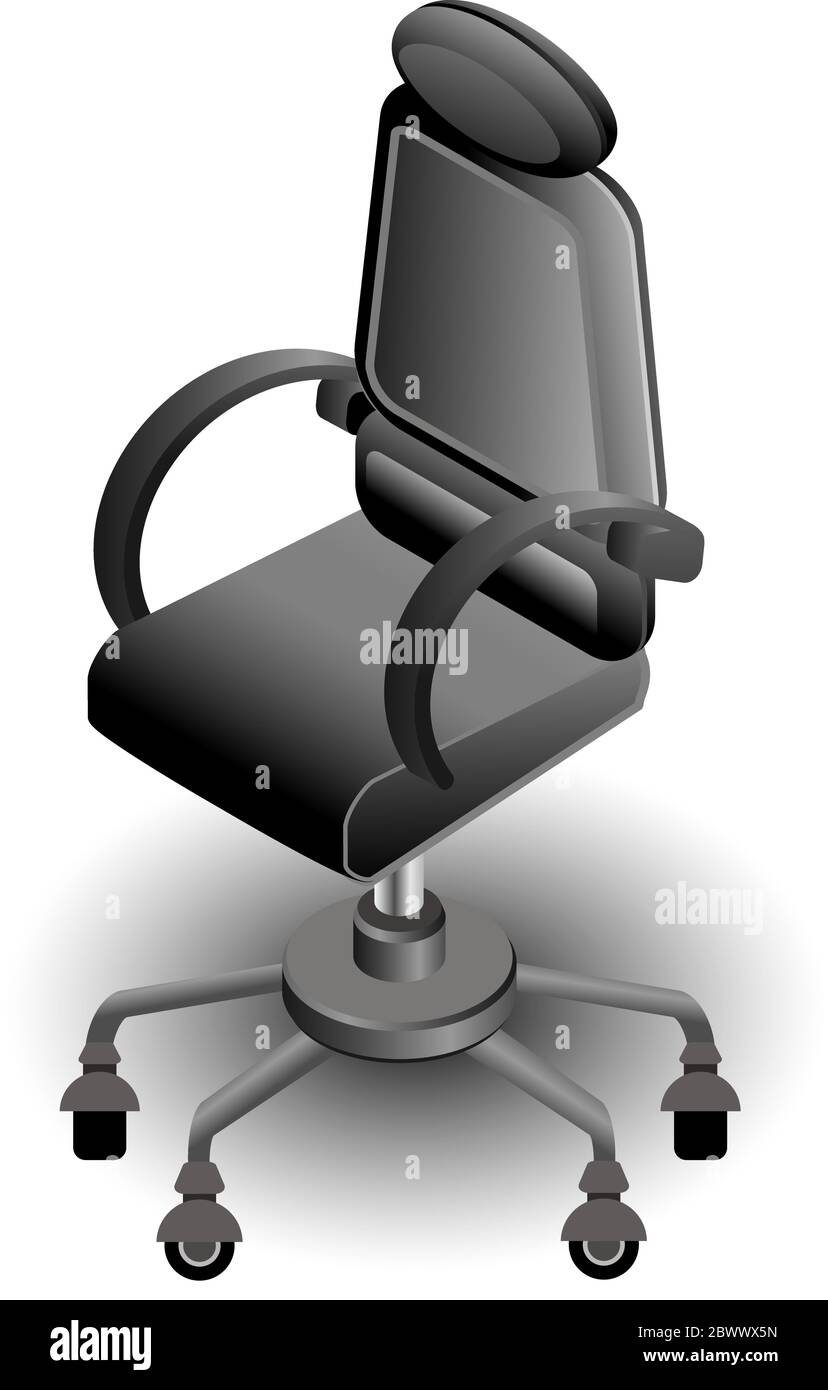 Modern white armchair in Stock Vector Images - Alamy