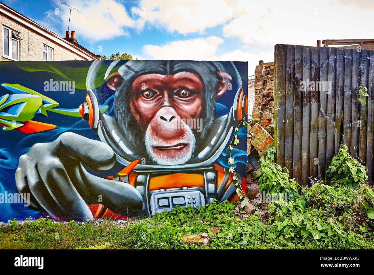 Monkey graffiti hi-res stock photography and images - Alamy