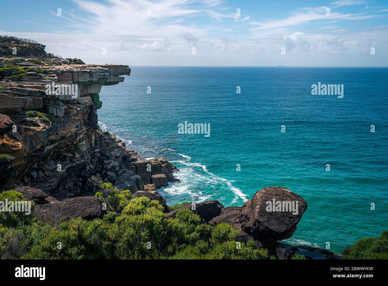 Eagle Rock, Royal National Park, Sydney, Australia Stock Photo - Alamy