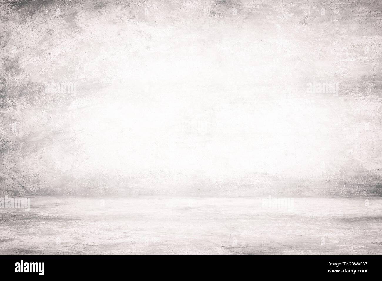 Raw Concrete Room Interior Background, Using for Product Presentation ...