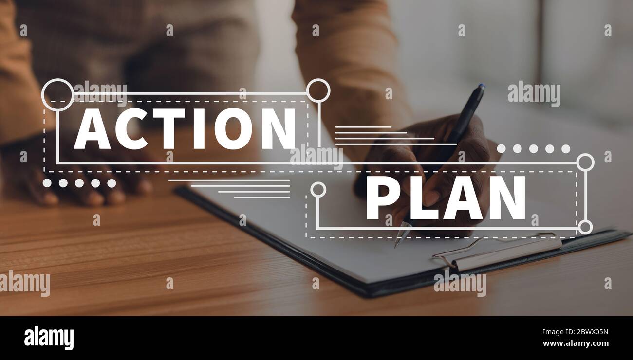 Action plan hi-res stock photography and images - Alamy