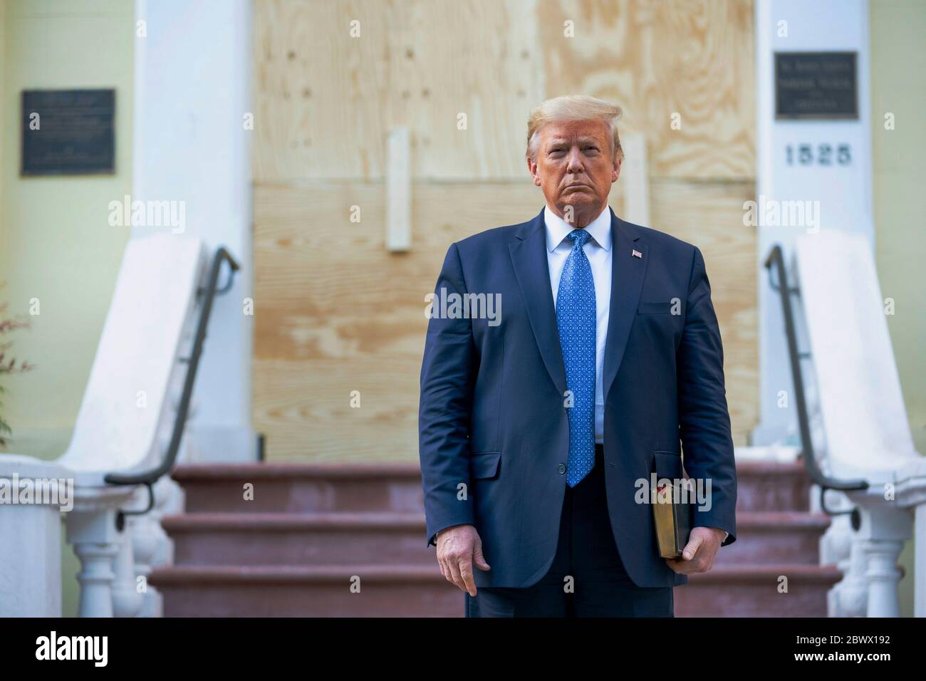 WASHINGTON DC, USA - 01 June 2020 - President Donald J Trump walks from ...