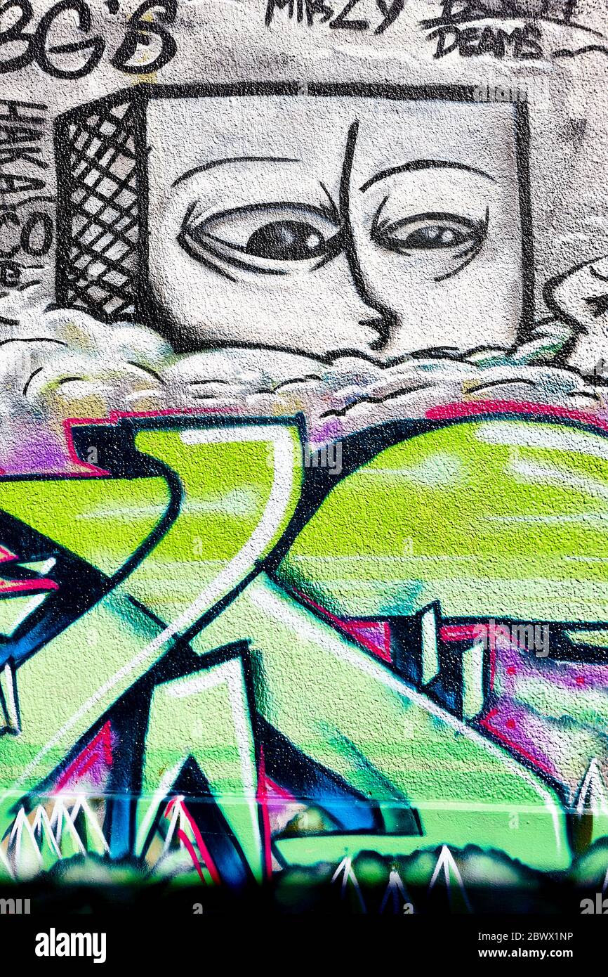 Graffiti abstract design hi-res stock photography and images - Alamy
