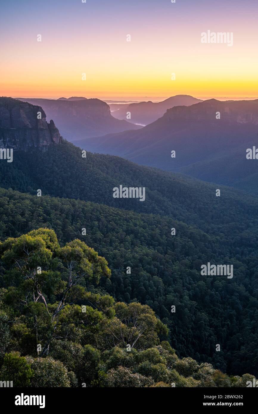Blue Mountains National Park, Australia Stock Photo - Alamy