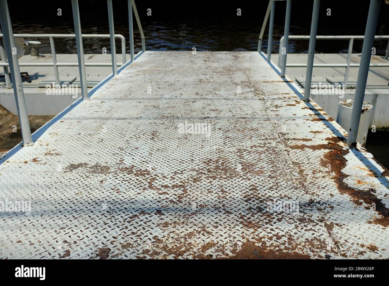 Metal pathway hi-res stock photography and images - Alamy