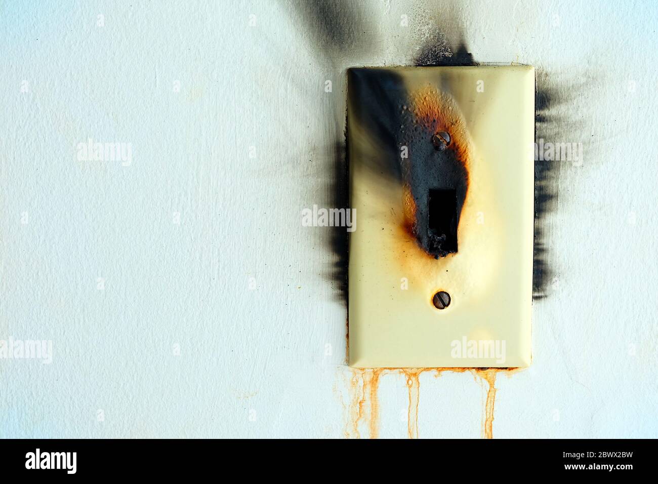Electricity switch smoke hi-res stock photography and images - Alamy