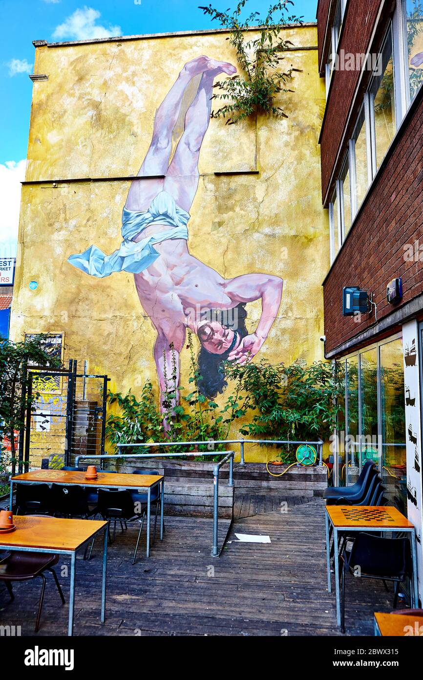 Wall Graffiti Street Art Plants High Resolution Stock Photography and ...