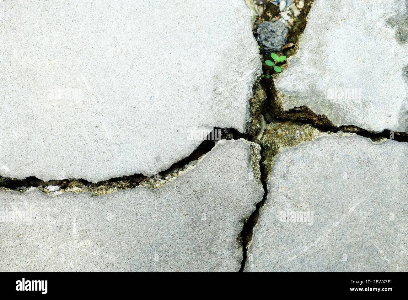 Broken Concrete Footpath High Resolution Stock Photography and Images ...