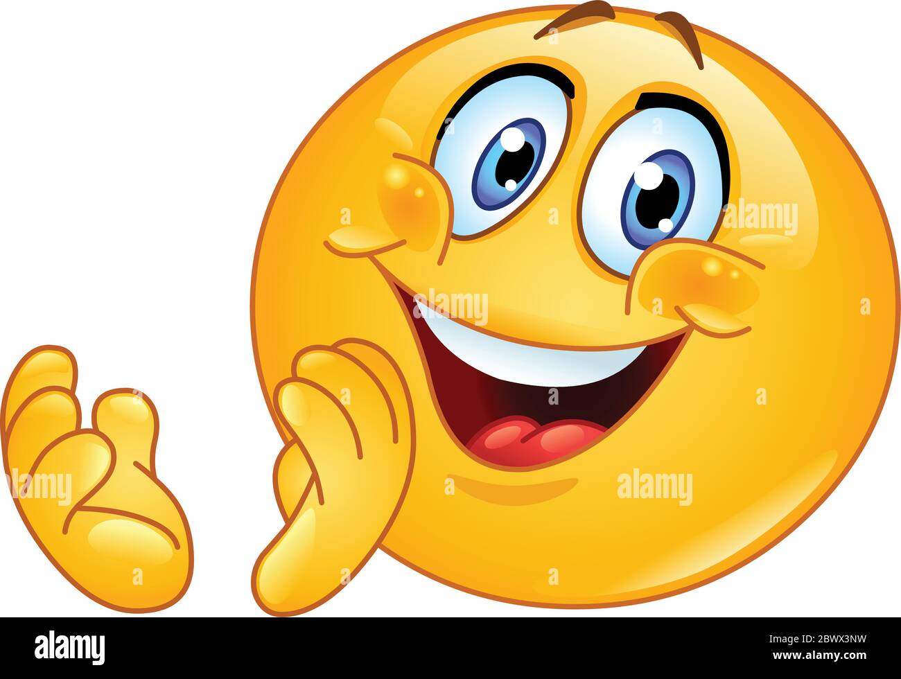 Clap hands Stock Vector Images - Alamy