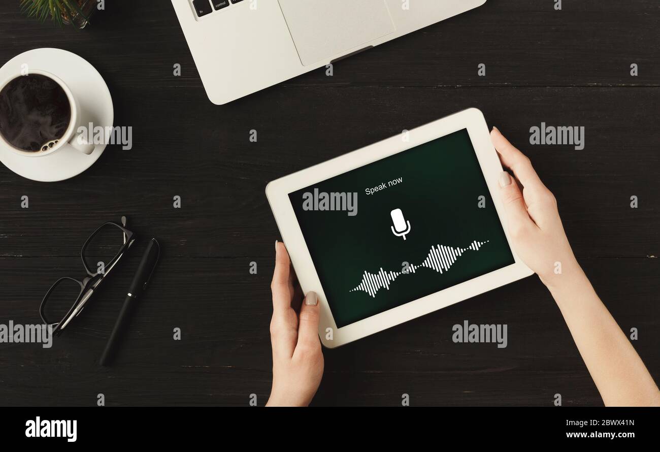 Digital assistant in the office hi-res stock photography and images - Alamy