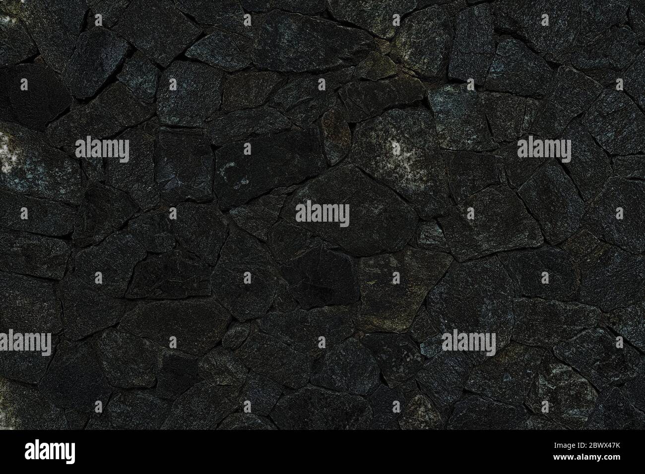Black Stone Wall Texture Background Stock Photo - Alamy