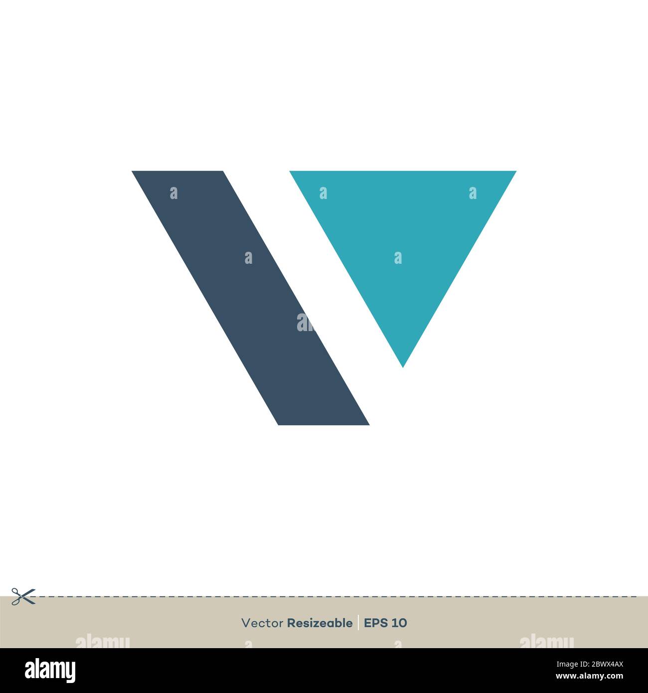 Letter V Logo Template Illustration Design. Vector EPS 10 Stock Photo ...