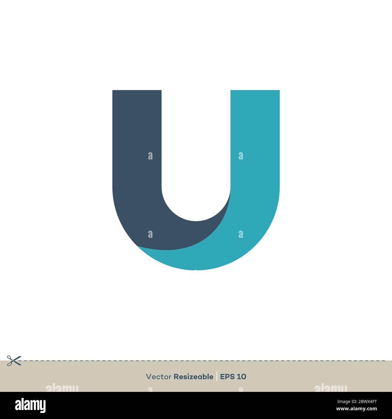 Letter U Logo Template Illustration Design. Vector EPS 10 Stock Photo ...