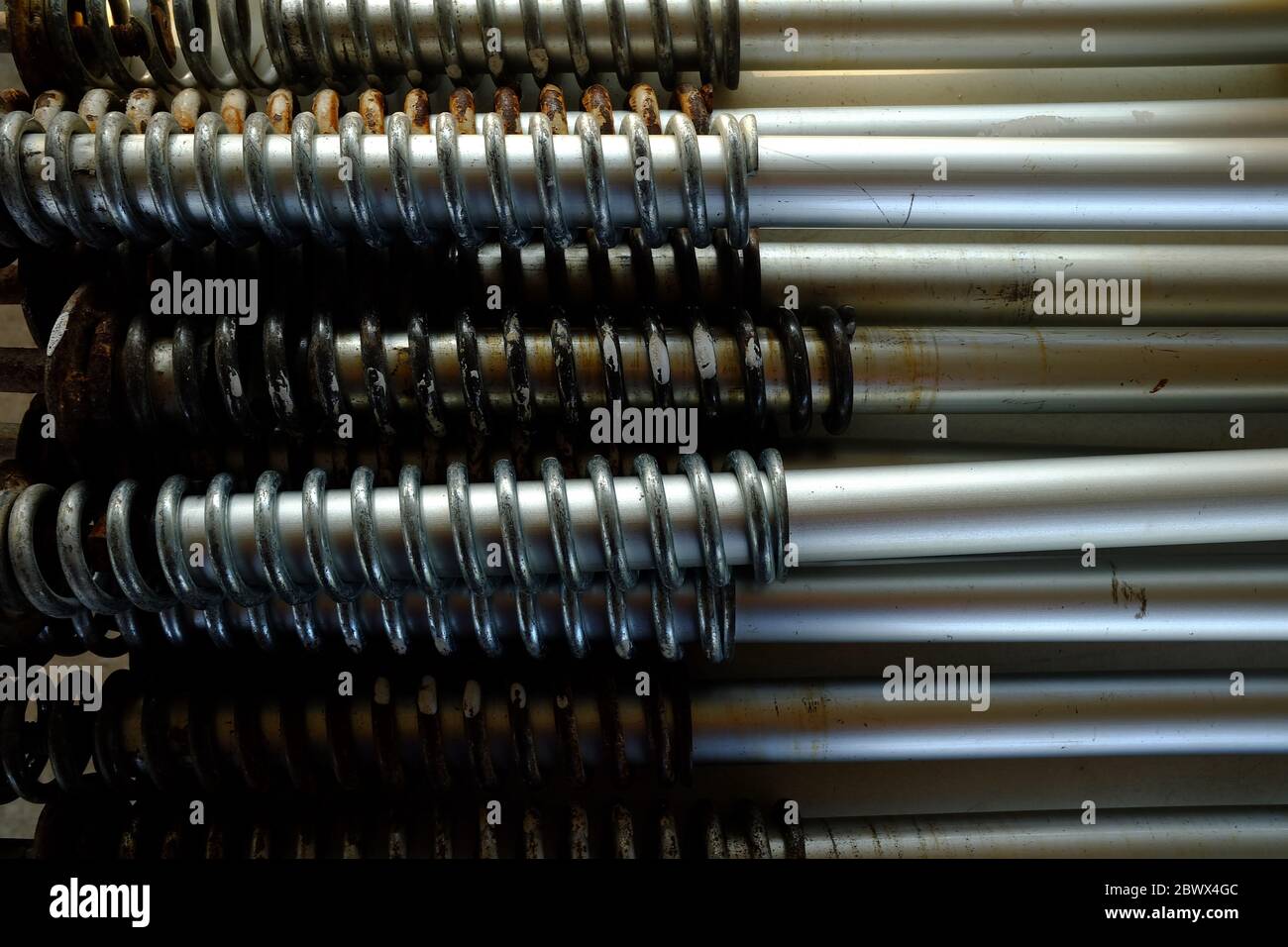 Spiral poles hi-res stock photography and images - Alamy