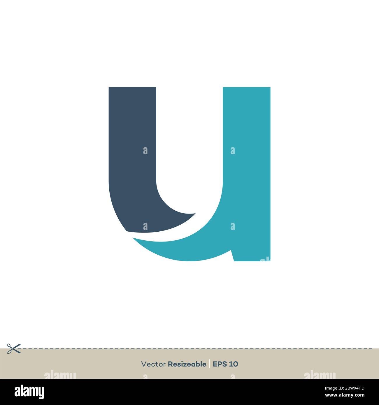 Letter U Logo Template Illustration Design. Vector EPS 10 Stock Photo ...