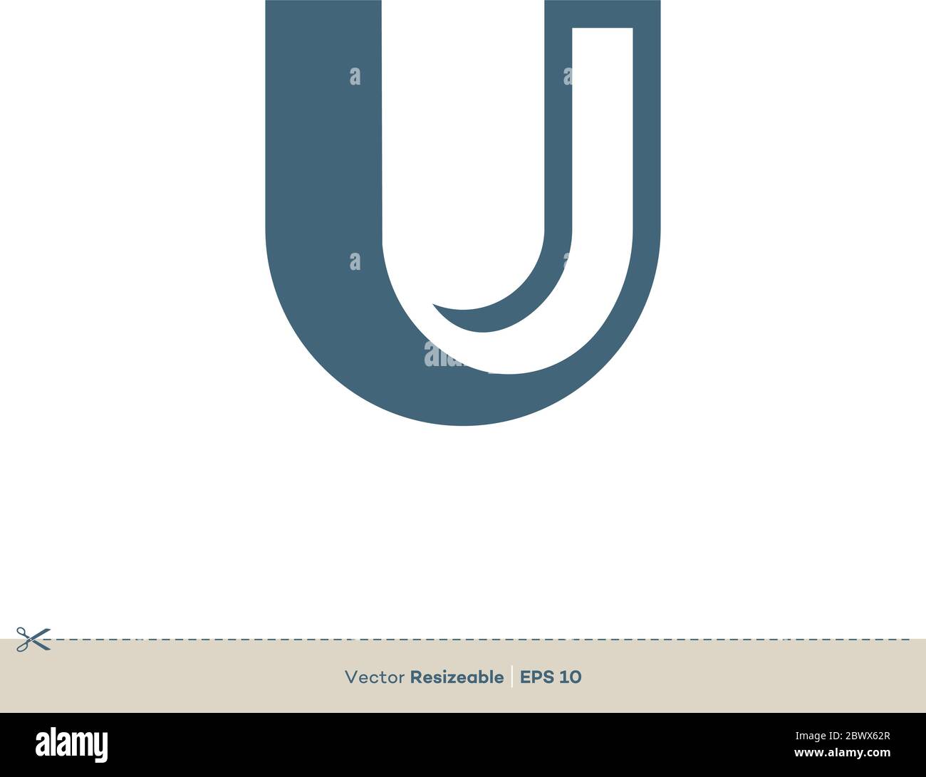 Letter U Logo Template Illustration Design. Vector EPS 10 Stock Vector ...