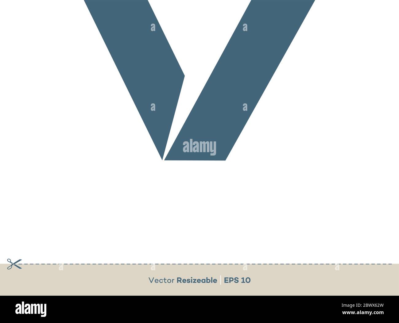 Initial letter v monogram hi-res stock photography and images - Alamy
