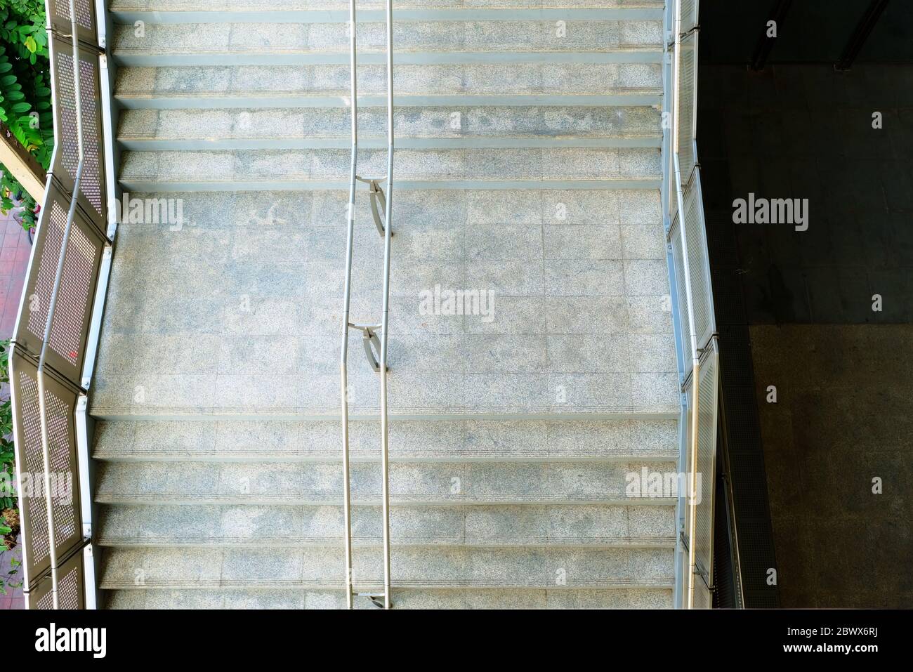 Top View of Concrete Stair Steps Background Stock Photo - Alamy