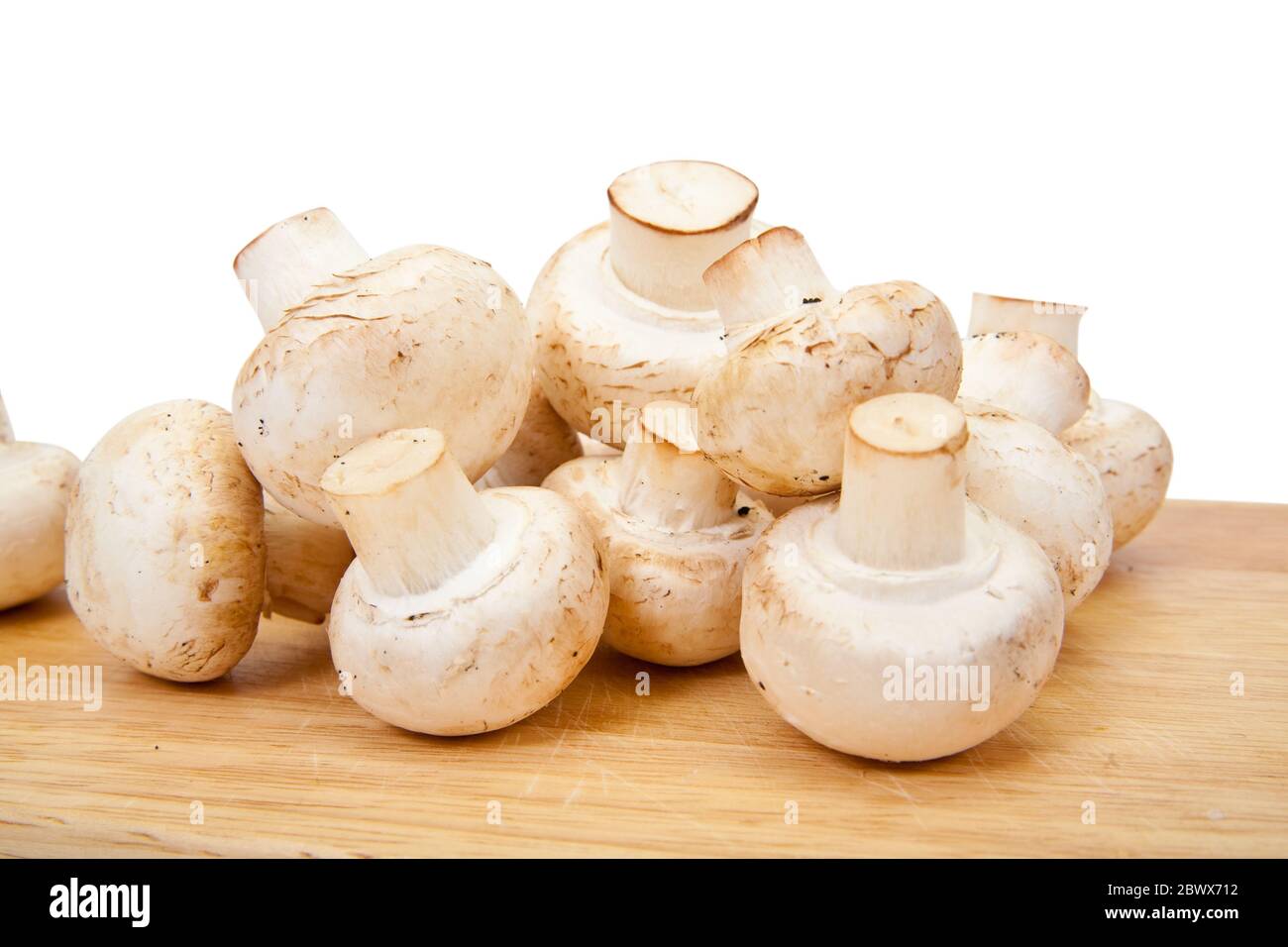 White mushroom button hi-res stock photography and images - Alamy