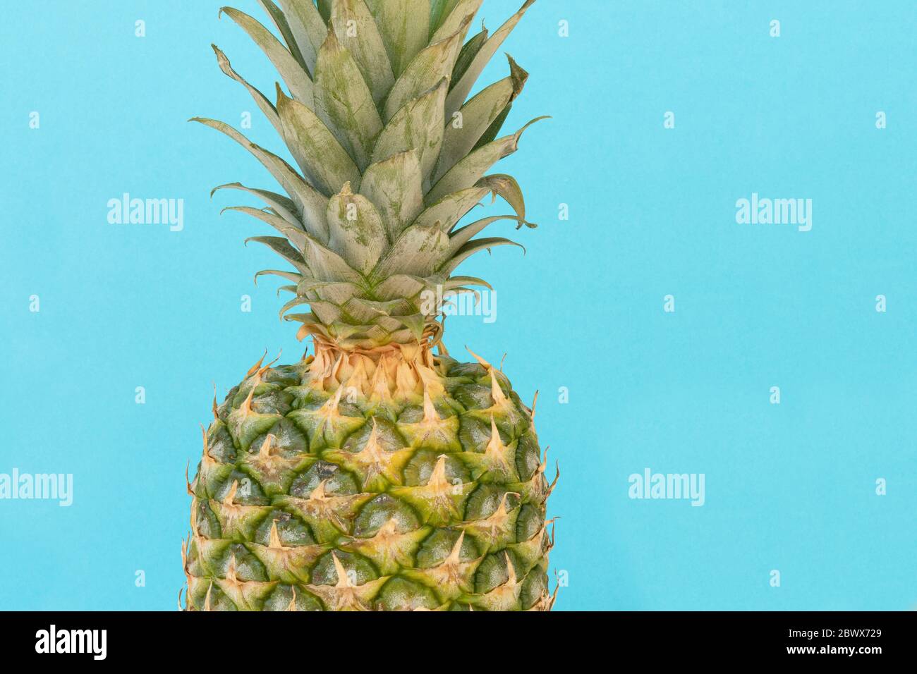 Closeup whole pineapple on hi-res stock photography and images - Alamy