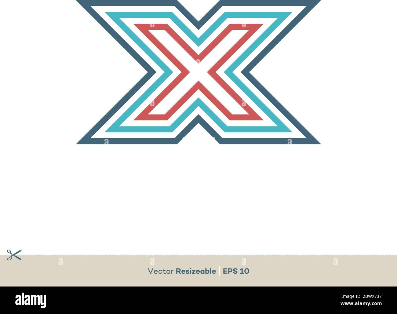 Letter X vector Logo Template Illustration Design. Vector EPS 10 Stock ...