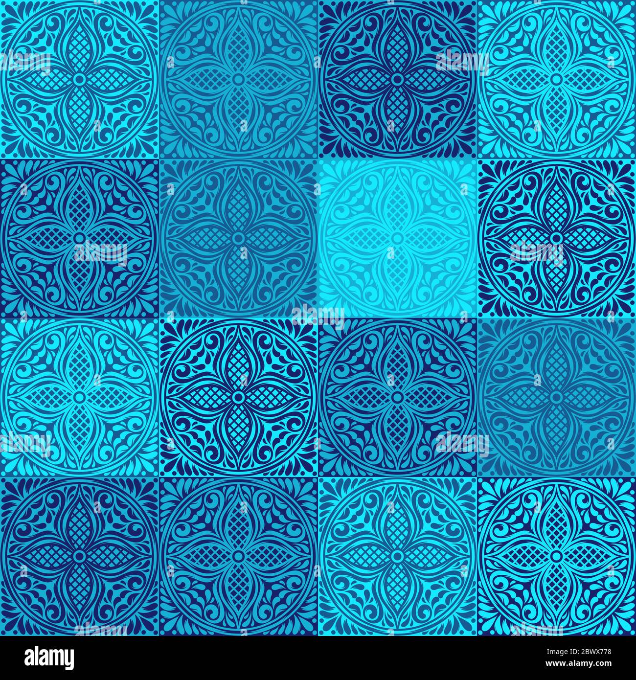 Italian ceramic tile pattern. Mediterranean porcelain pottery Stock ...