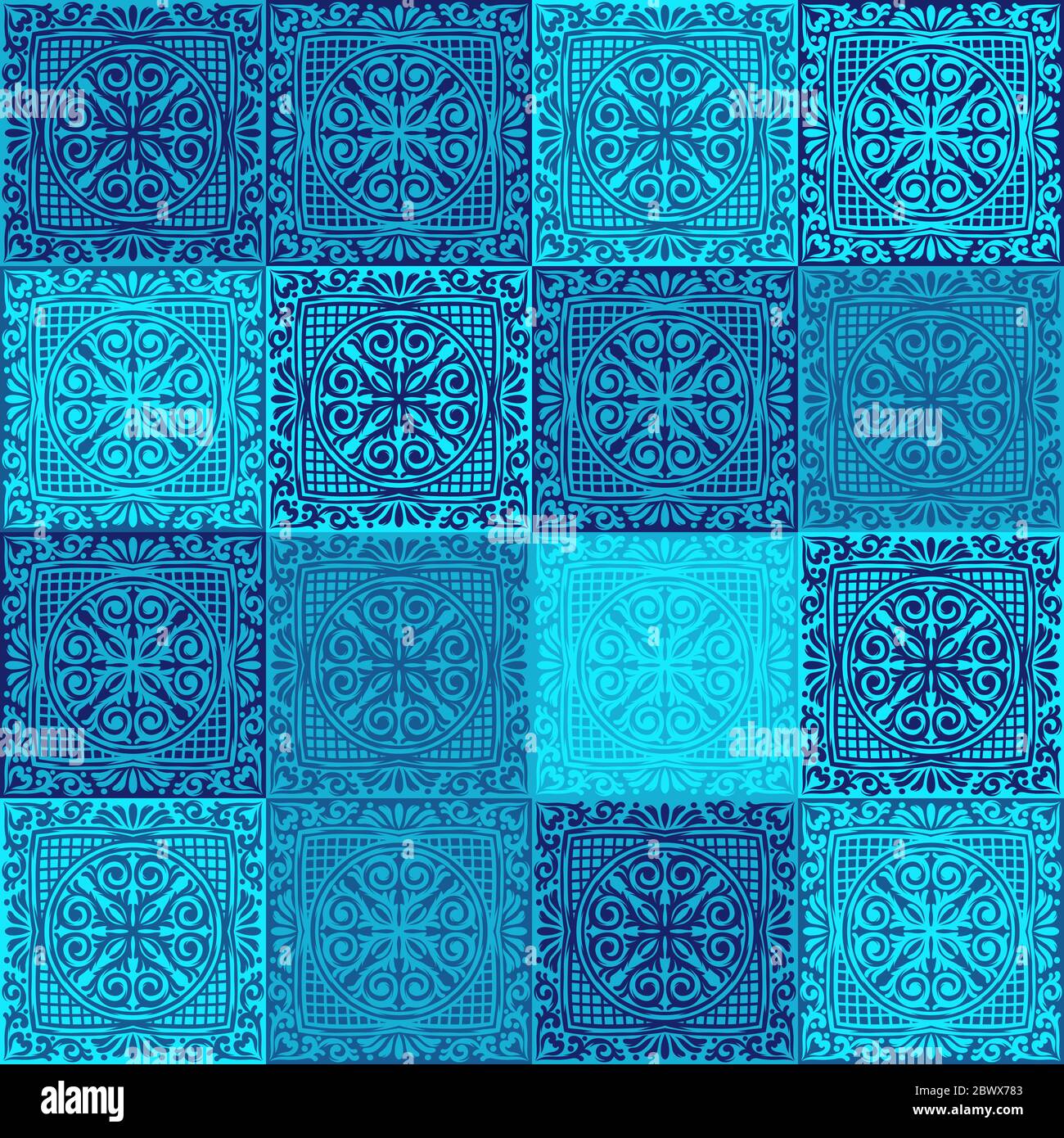 Italian ceramic tile pattern. Mediterranean porcelain pottery Stock ...