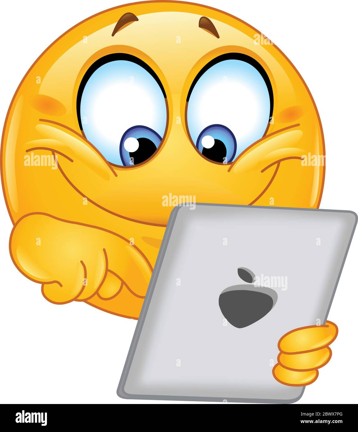 Smiley face computer screen hi-res stock photography and images - Alamy