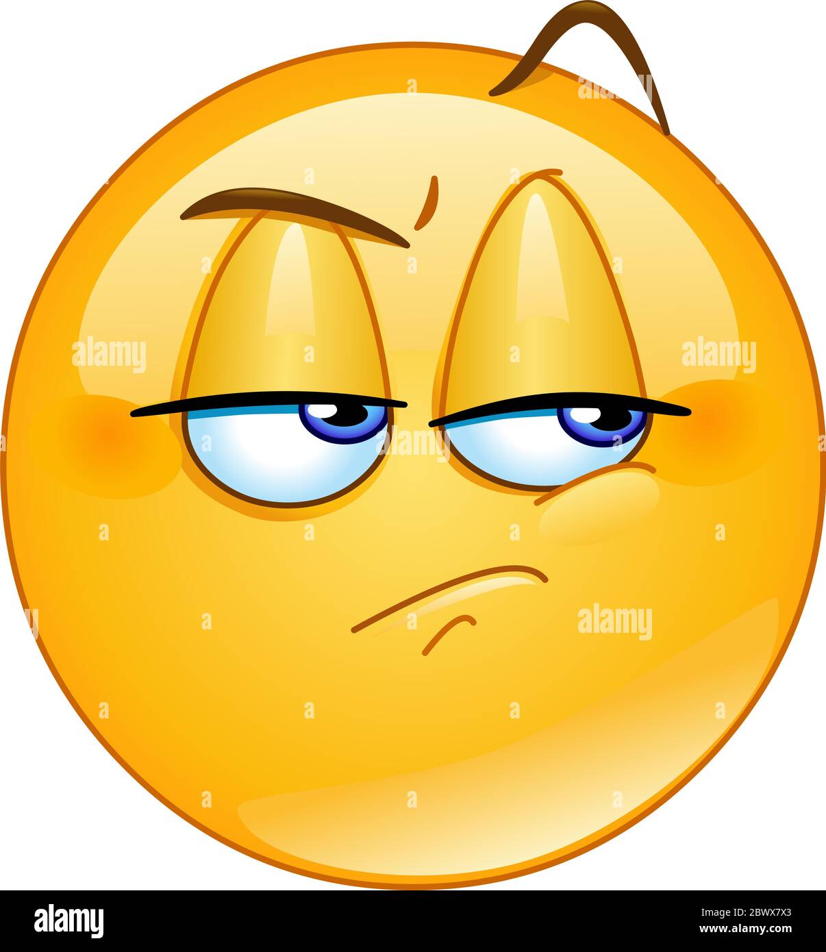 Jealous expression Stock Vector Images - Alamy