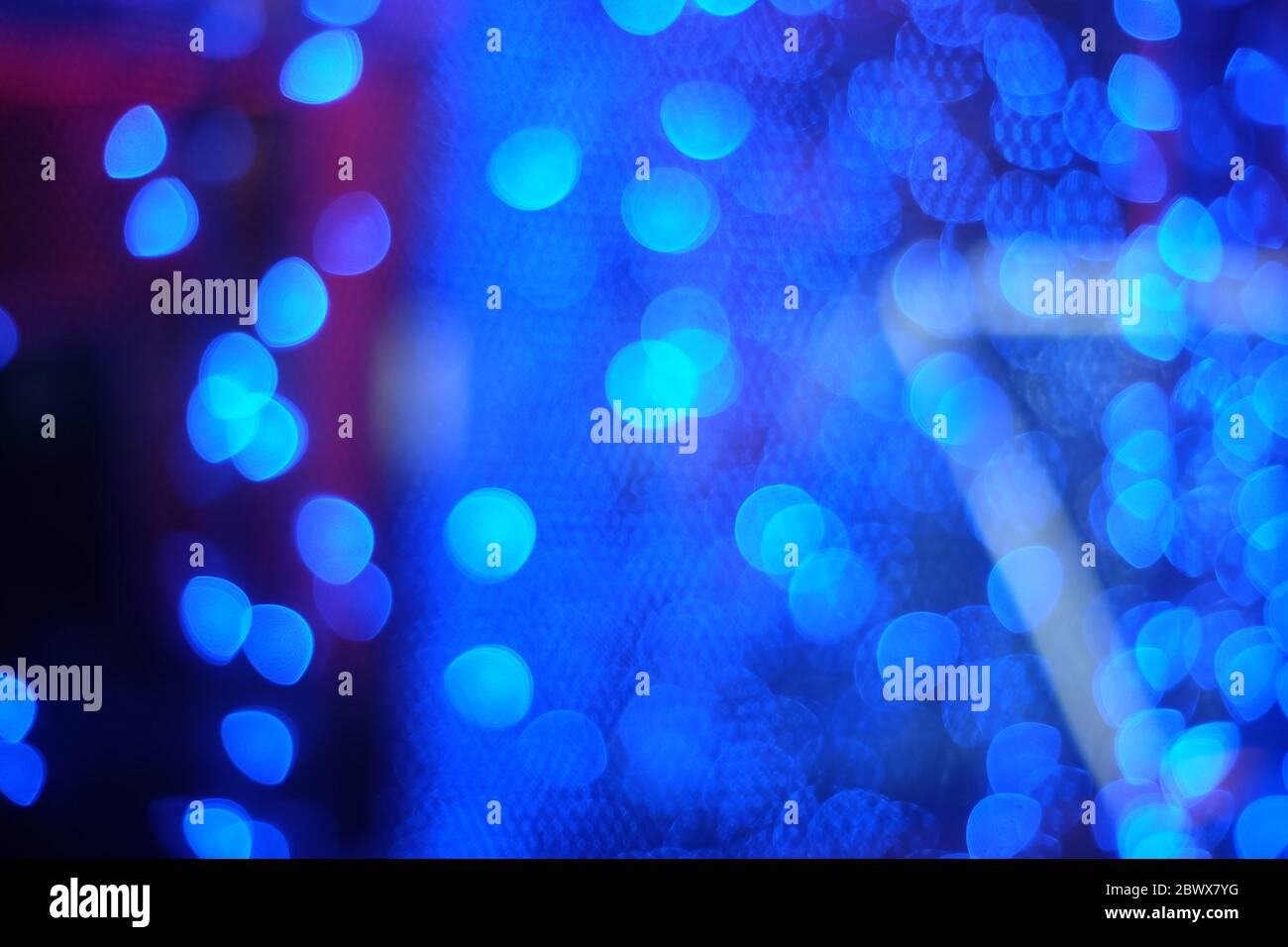 Abstract Blue Bokeh Texture Background Stock Photo - Alamy