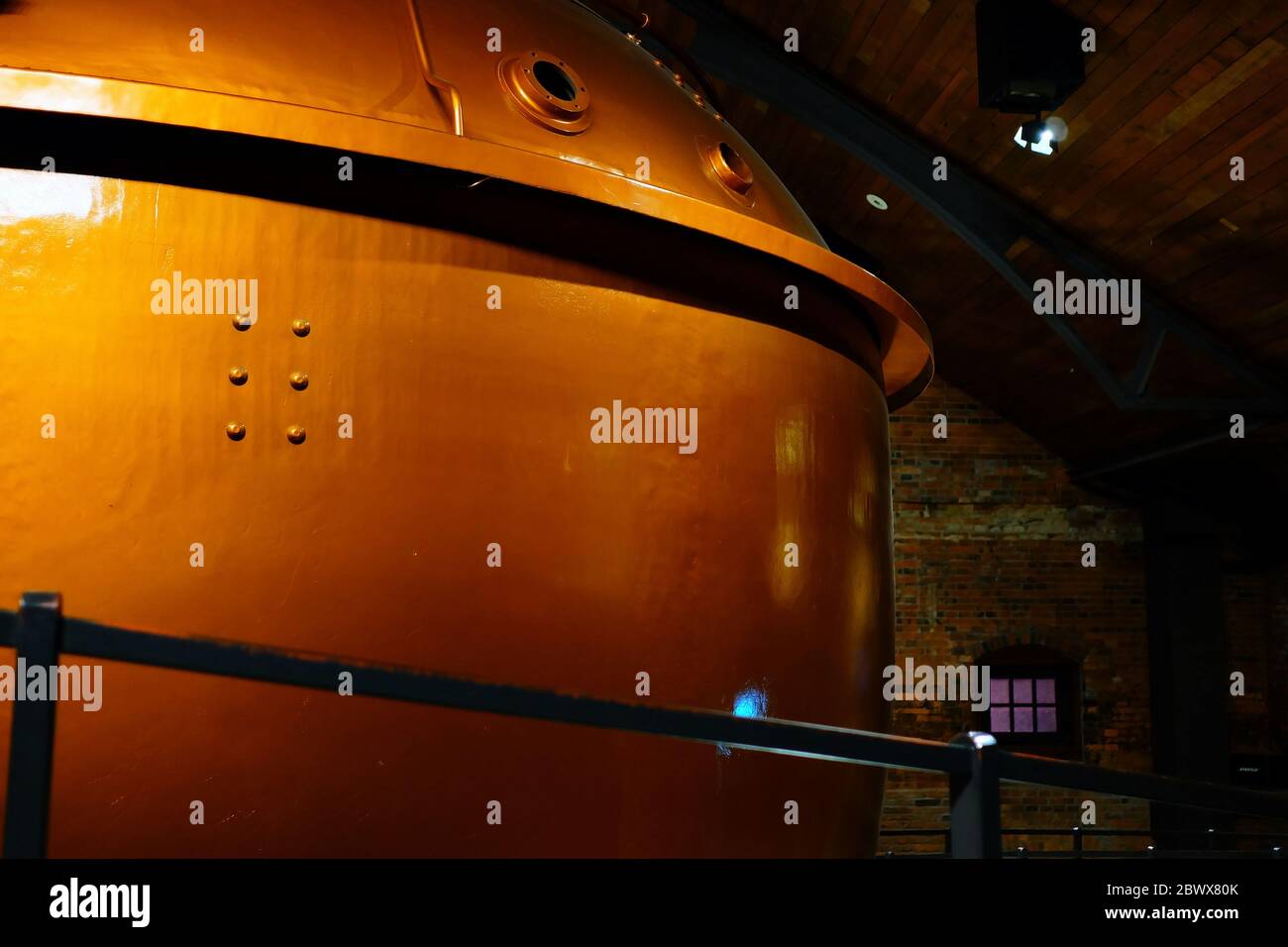 Inside brewing boil tank hi-res stock photography and images - Alamy