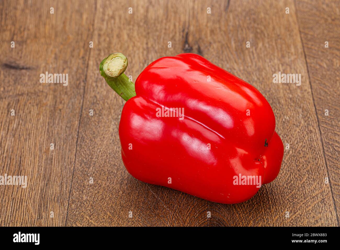 Red Bell Pepper - ripe, juicy and fresh Stock Photo - Alamy