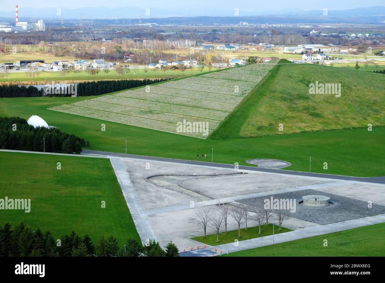 Mount Moere Mountain at Moerenuma Park where is a Famous Landmark of ...
