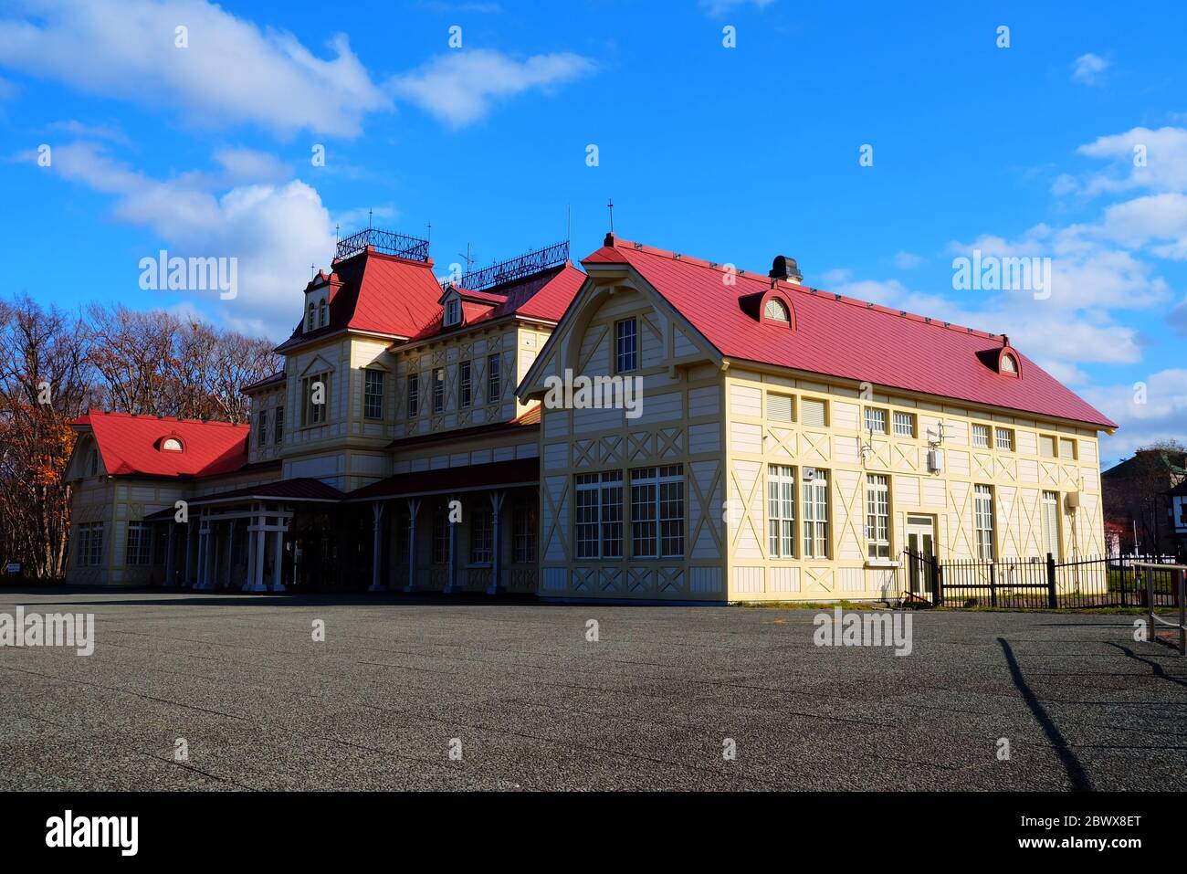SAPPORO, JAPAN - NOVEMBER 10, 2019: Historical village Of Hokkaido ...