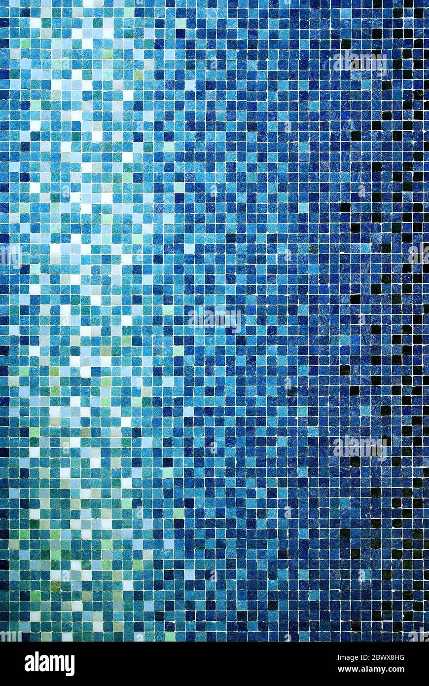Vertical background of little blue ceramic square tiles Stock Photo - Alamy