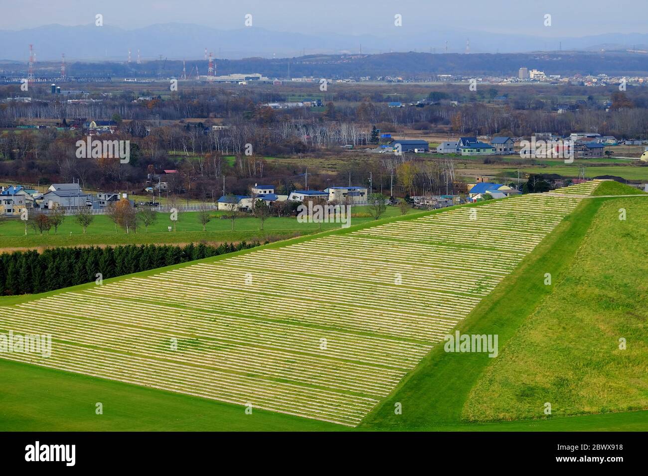 Mount Moere Mountain at Moerenuma Park where is a Famous Landmark of ...