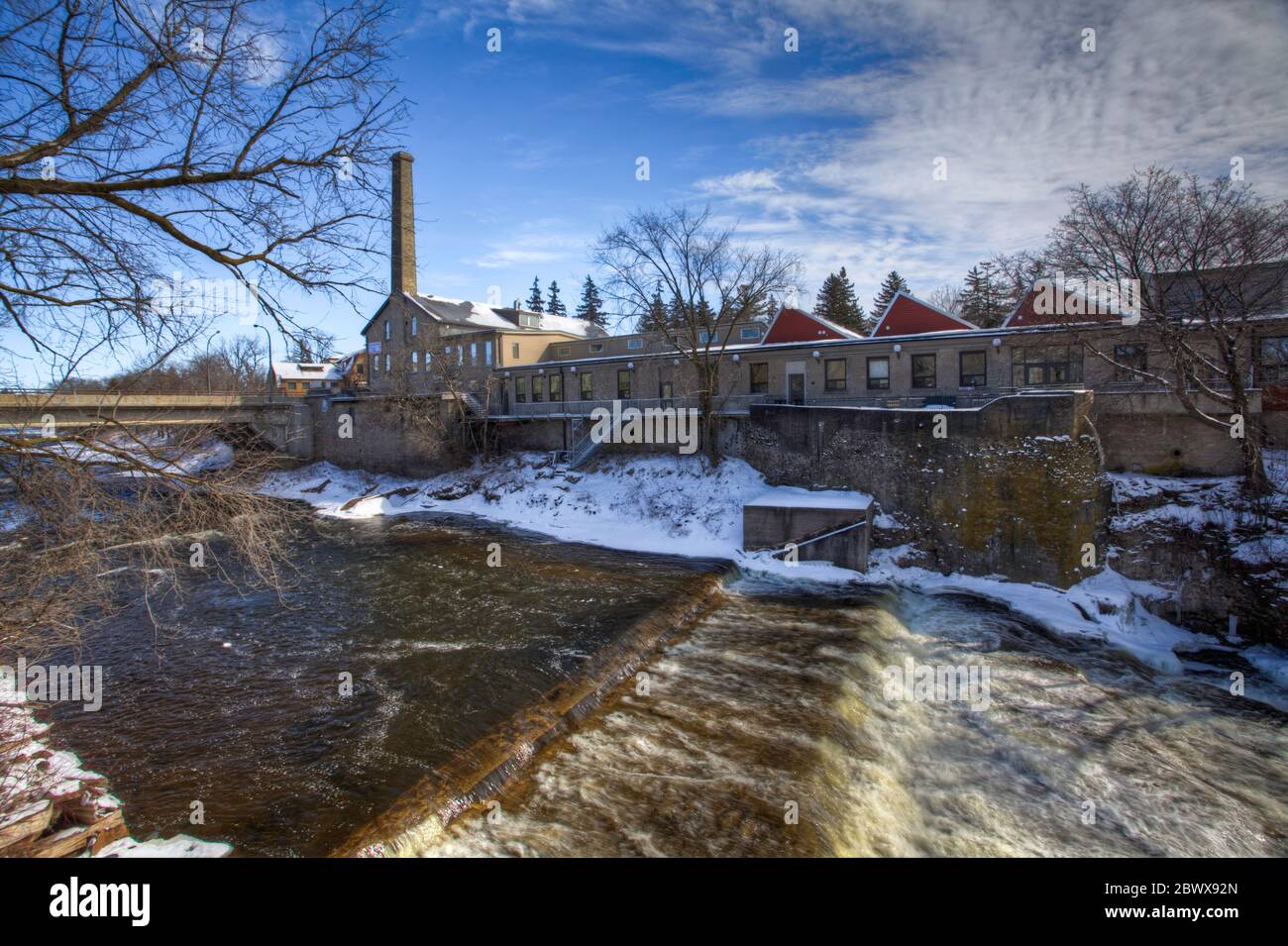 A View of Beatty Mill in Ontario, Canada Stock Photo - Alamy