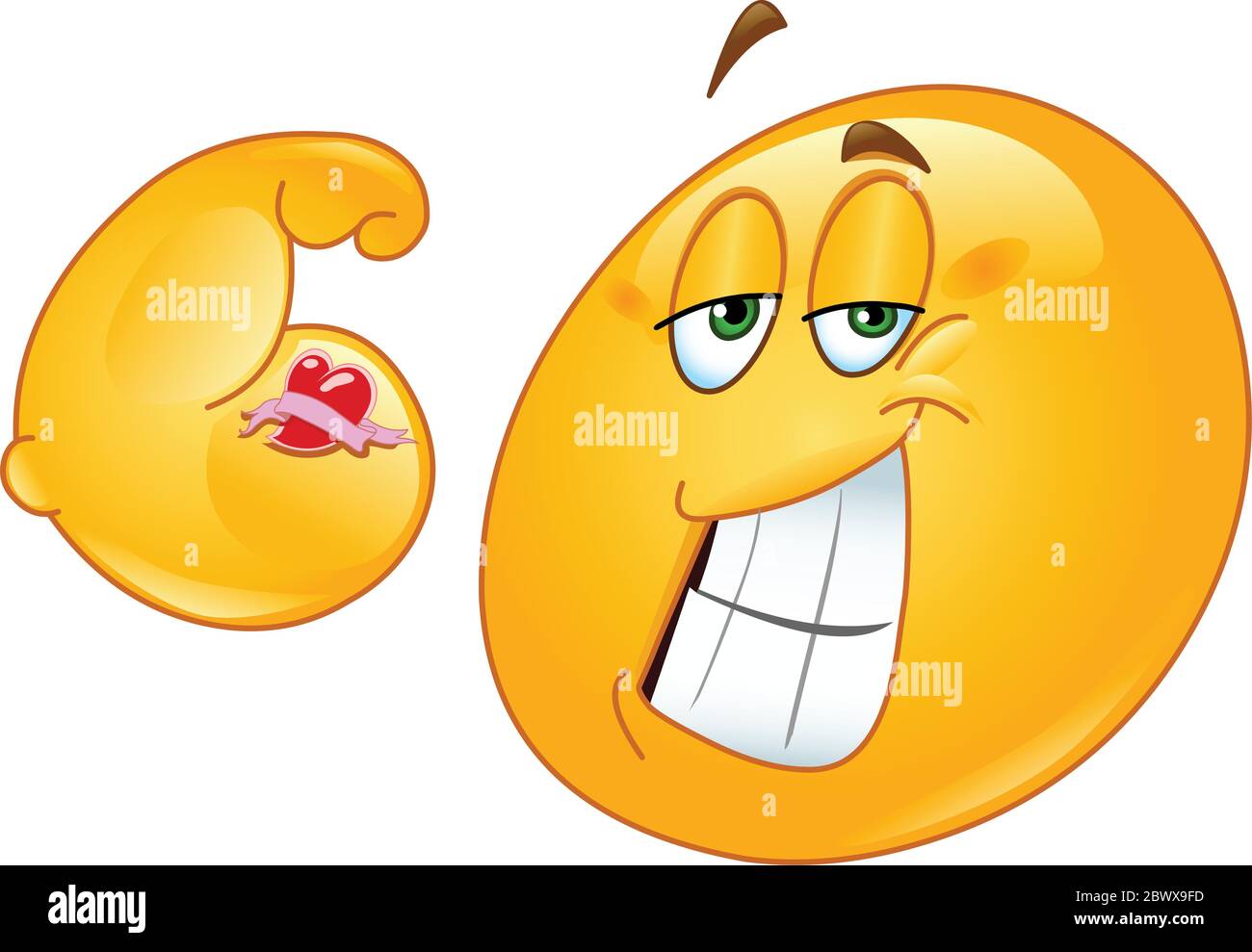 Muscleman strong Stock Vector Images - Alamy